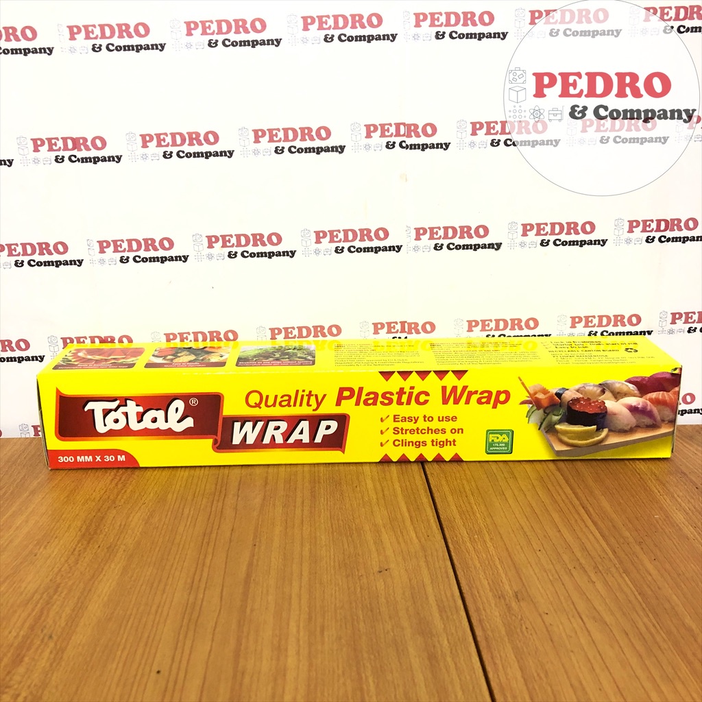 Jual Total wrap plastic wrap 300mm x 30 m - plastik food grade bungkus ...