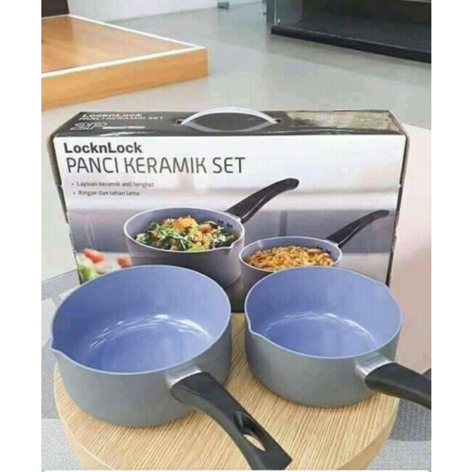 Jual Panci Keramik LocknLock | Shopee Indonesia