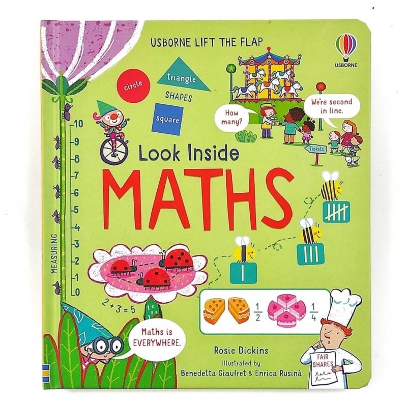 Jual USBORNE - LTF LOOK INSIDE MATHS | Shopee Indonesia