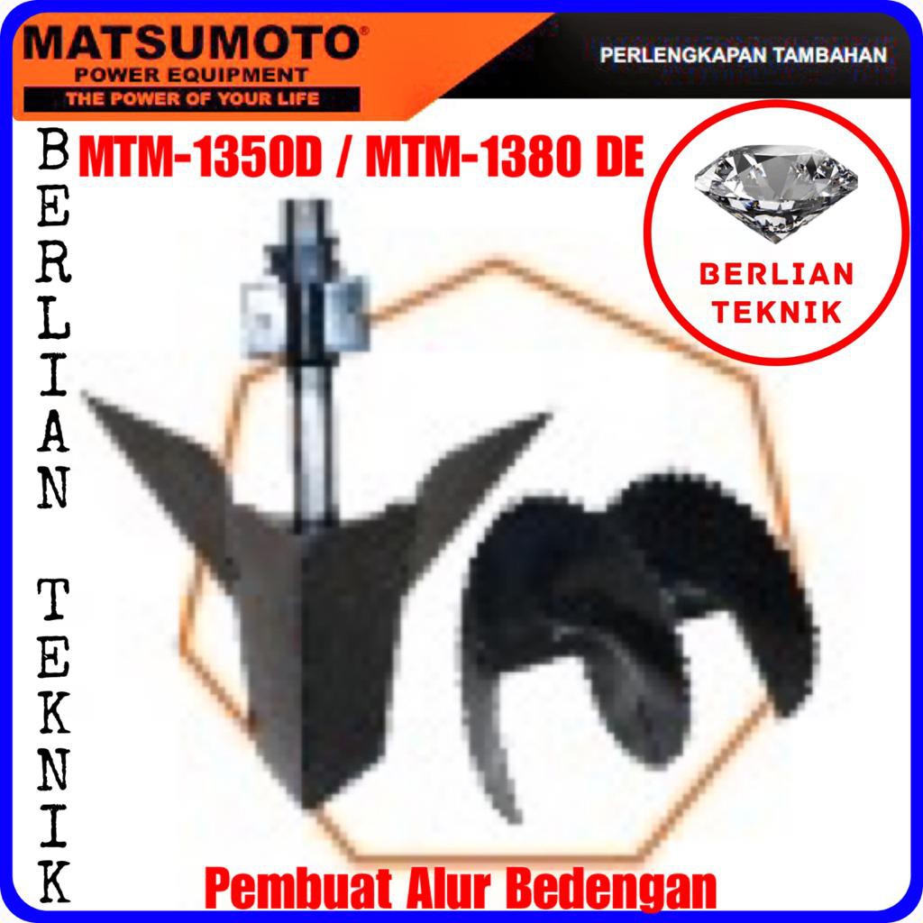 Jual Pembuat Alur Bedengan Traktor Tiller MTM-1350D/MTM-1380DE | Shopee ...