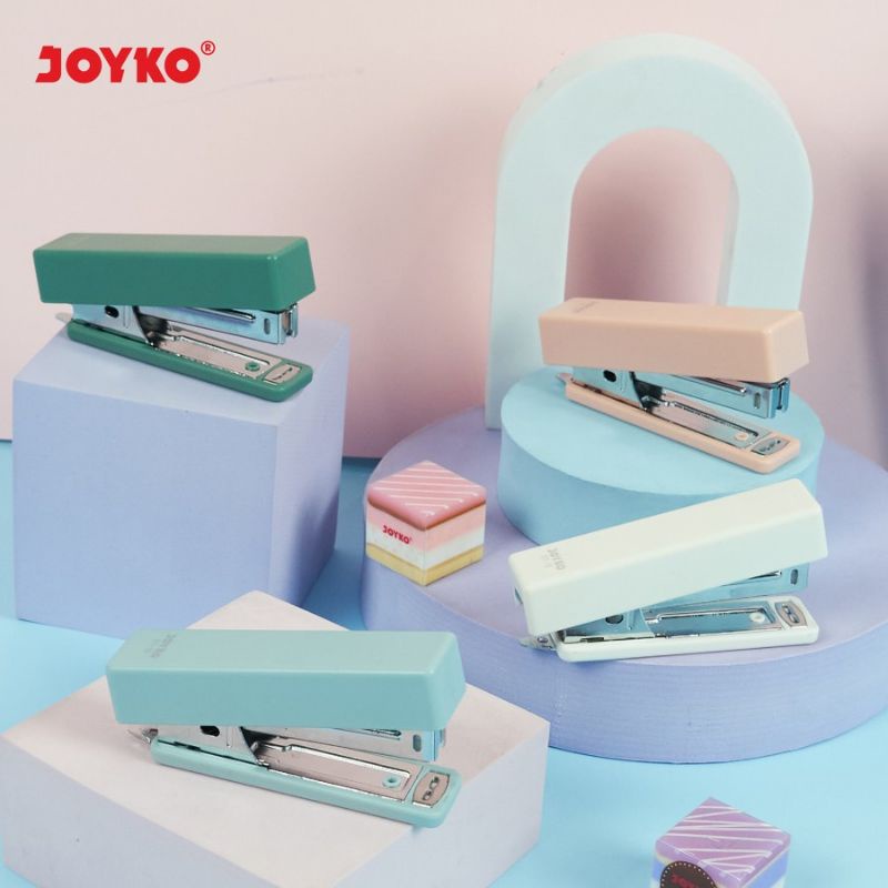 Jual JOYKO Stapler Warna Pastel ST-15 Staples Jepretan Penjepit Kertas ...