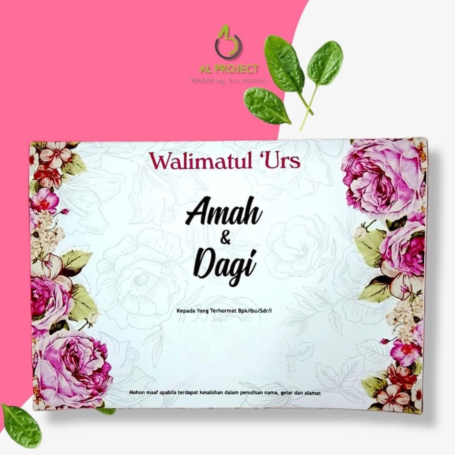 Jual UNDANGAN PERNIKAHAN SPESIAL 178 | Shopee Indonesia