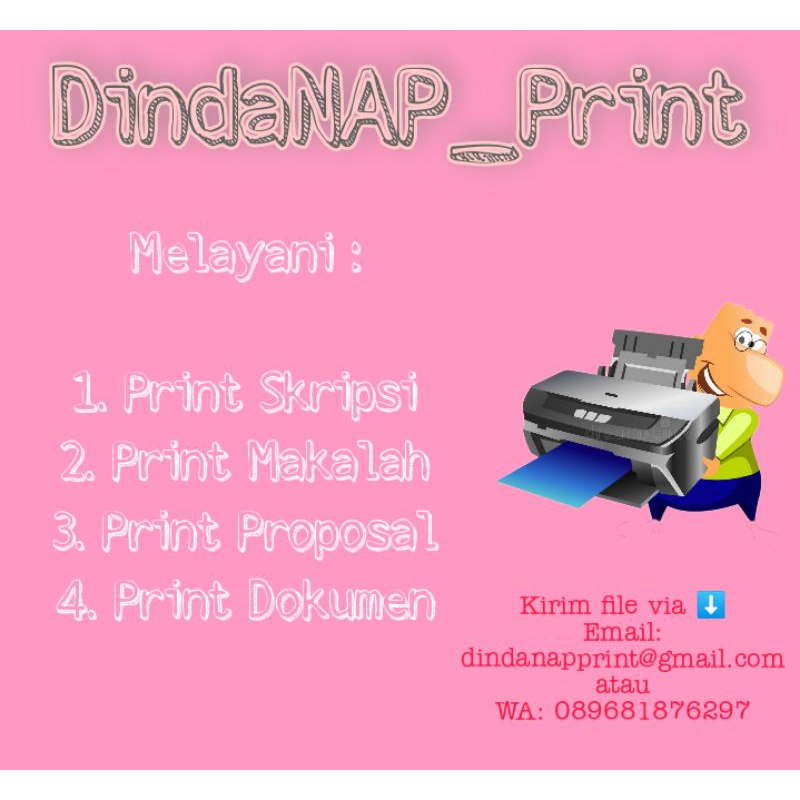 Jual JASA CETAK PRINT PROPOSAL, SKRIPSI, DOKUMEN DAN MAKALAH | Shopee ...