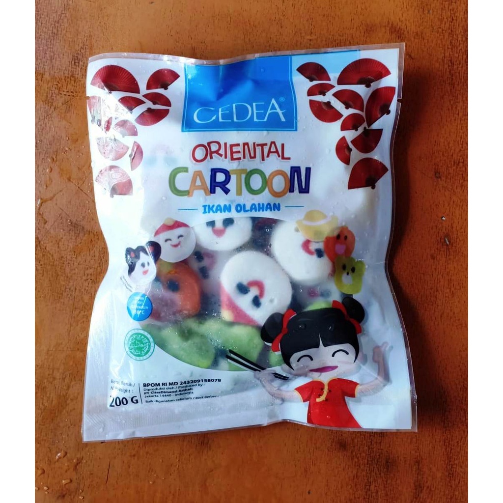 Jual Cedea Oriental Cartoon 200 gram | Shopee Indonesia