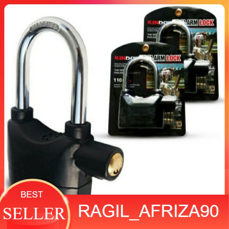 Jual Gembok cakram Alarm anti maling Pengaman sepeda motor | Shopee ...