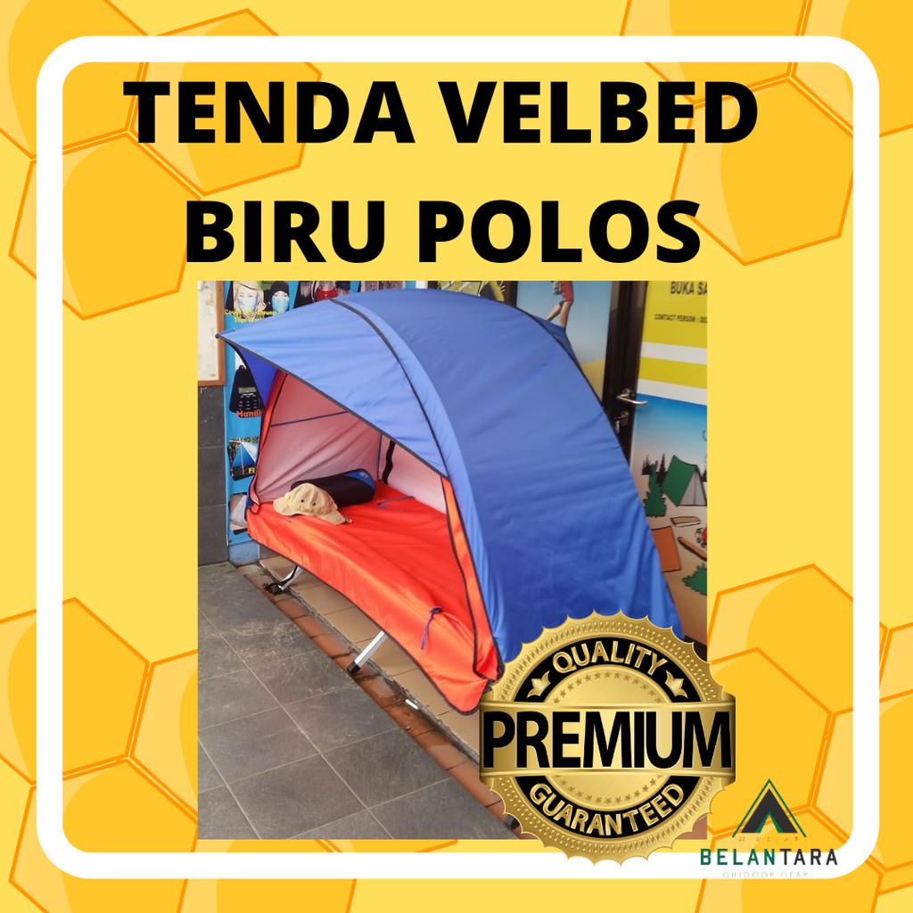Jual tenda velbed polos fullset tenda 1 orang tenda offroad tenda ...
