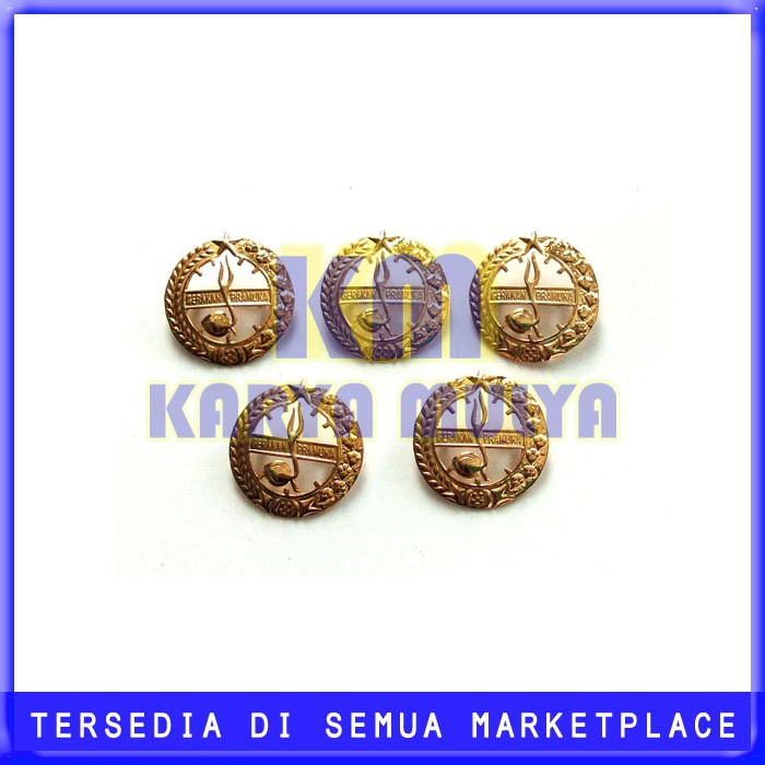 Jual Emblem Pramuka - Emblem Tatop Pembina Logam Kuningan - KM | Shopee ...