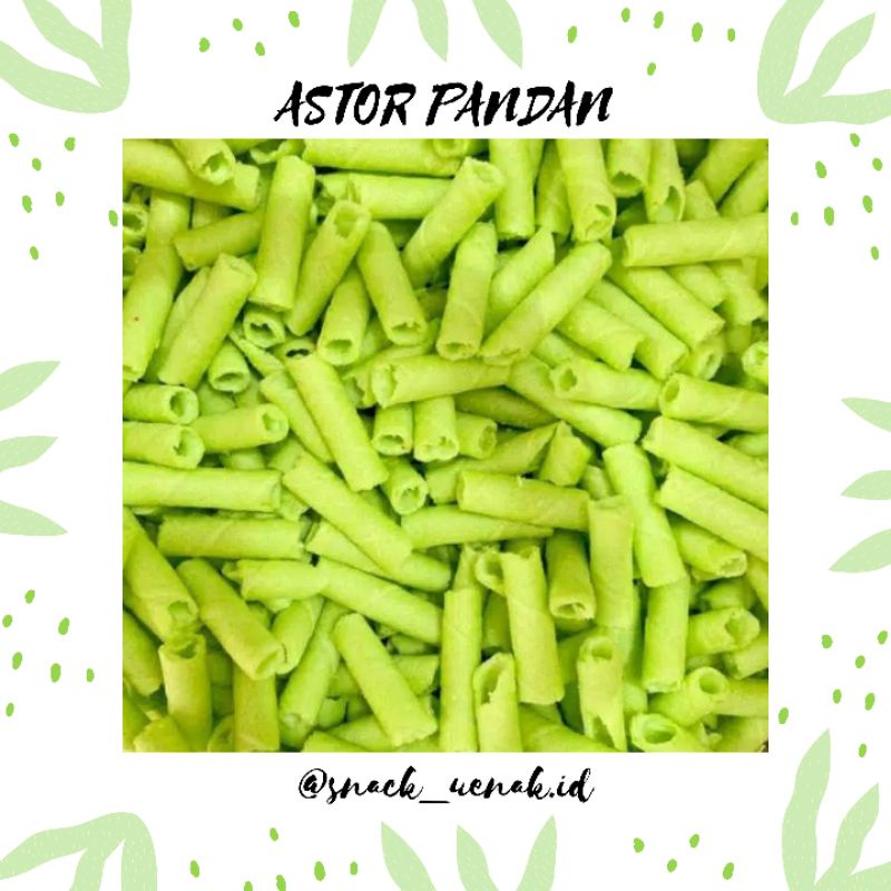 Jual SNACK KILOAN ASTOR MINI PANDAN 500 GRAM | CEMILAN MURAH MAKASSAR ...