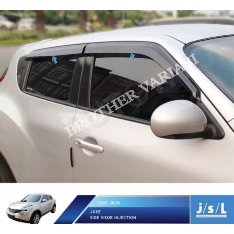 Jual Talang Air Nissan Juke Side Visor Injection JSL | Shopee Indonesia