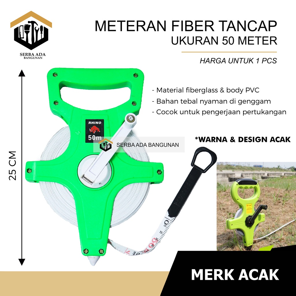 Jual SAB Meteran Tancap / Meteran Tanah / Meteran Rol Tancap 30 - 50 ...