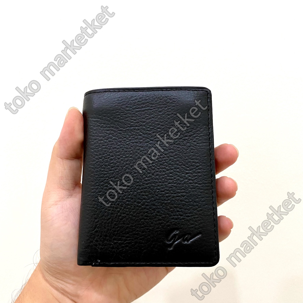 Jual Dompet Pria Model Berdiri Ukuran Kecil Warna Hitam | Shopee Indonesia