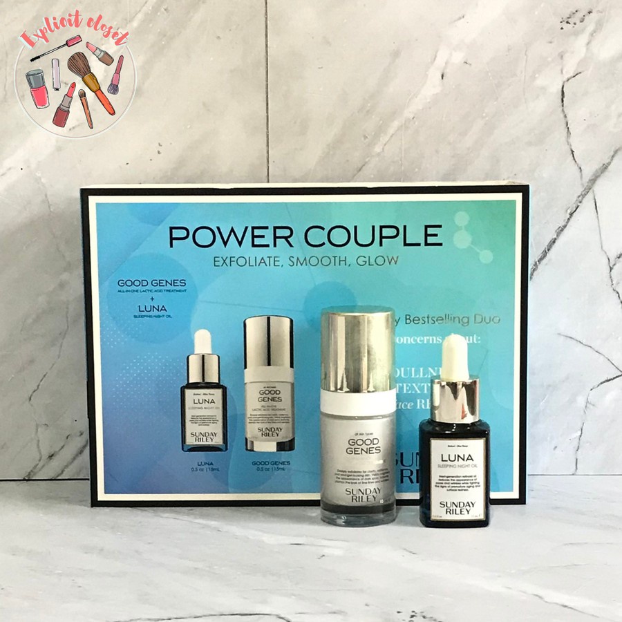 Jual SUNDAY RILEY Power Couple Duo Kit sample | Shopee Indonesia