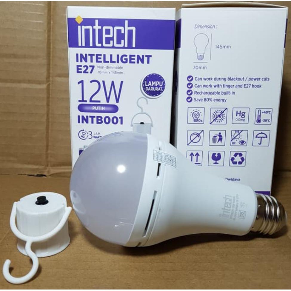 Jual Lampu LED Intech 12 Watt | Shopee Indonesia