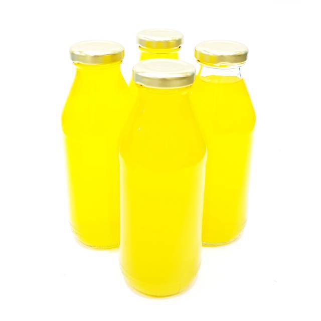 Jual / 6 PCS 300ML Botol Juice kaca 300ml BARU / Botol susu syrup ...