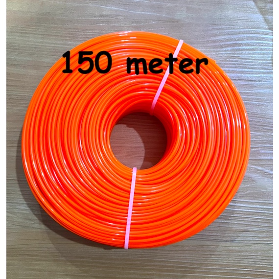 Jual SENAR POTONG RUMPUT 150 m MODEL PERSEGI UKURAN 2,4mm | Shopee ...