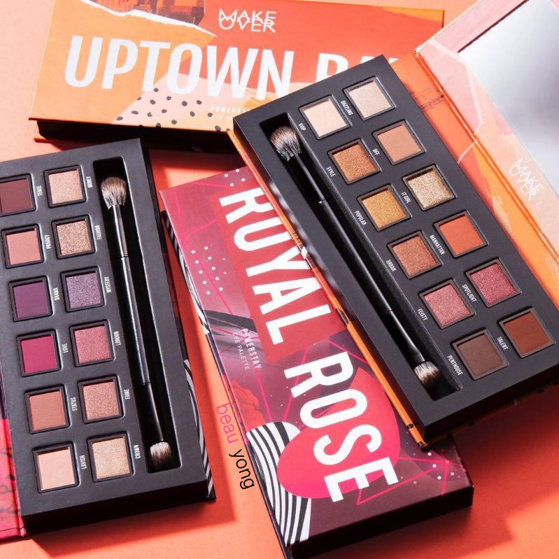Jual MAKE OVER Powerstay Eye Palette [MAKEOVER] | Uptown Bae | Royal ...