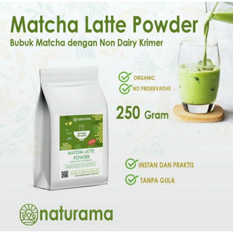 Jual MATCHA LATTE POWDER 250 GRAM | Shopee Indonesia