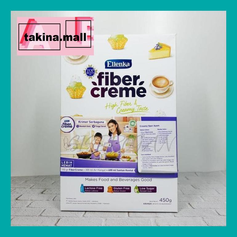 Jual Koptakk0 Fiber Creme Ellenka Fibre Cream Creamer 450G Pengganti ...