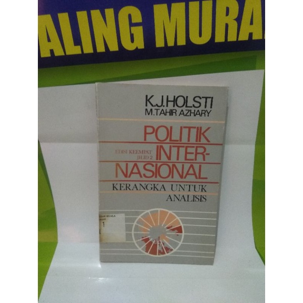 Jual Buku Politik internasional kerangka untuk analisis jilid 2 ...
