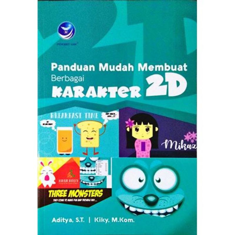 Jual Panduan Mudah Membuat Berbagai Karakter 2D | Shopee Indonesia