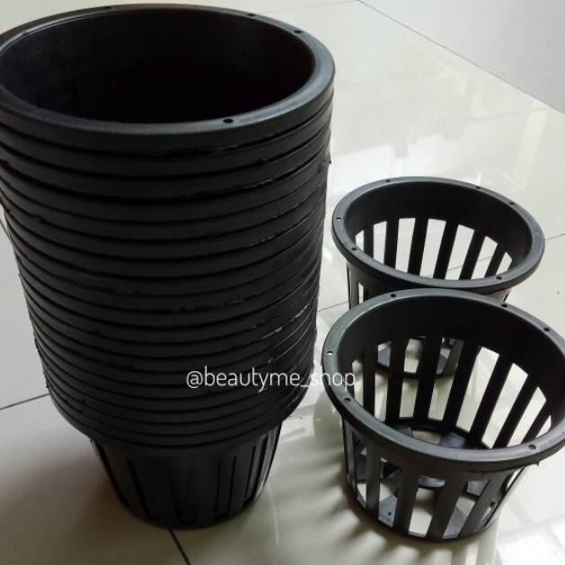 Jual Pot Anggrek 12 cm/ Pot Tanaman/ Pot Berlubang/ Pot Plastik Isi 5 ...