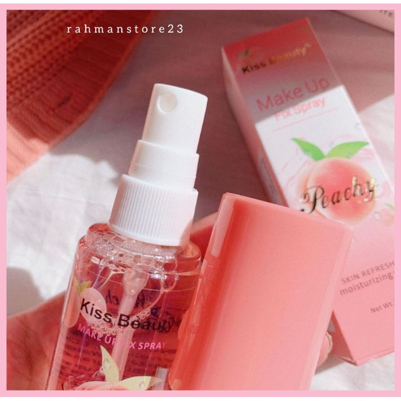 Jual Haruka Peach Face Spray || ORIGINAL THAILAND || SETTING SPRAY ...