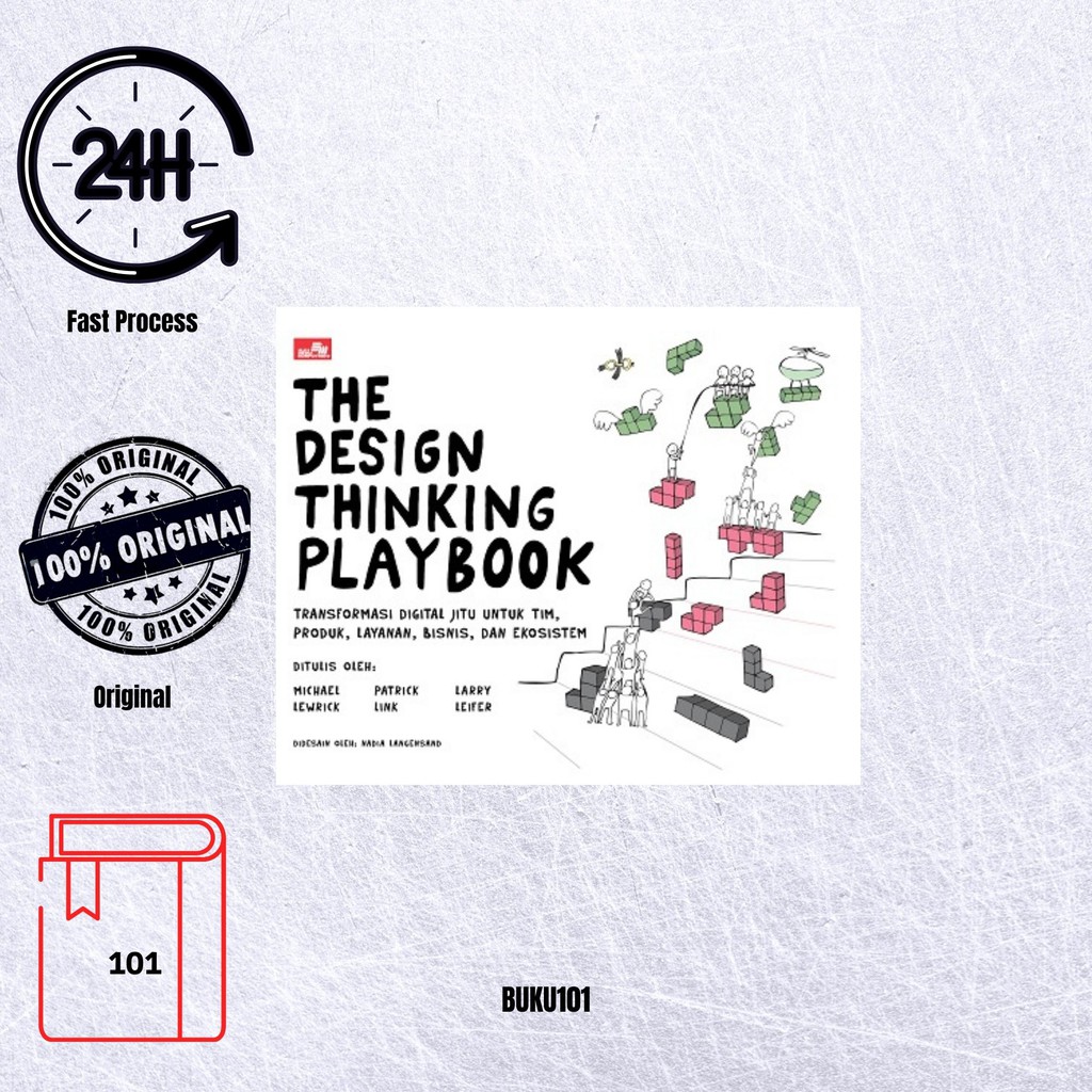 Jual The Design Thinking Playbook - Michael Lewrick, Patrick Link ...