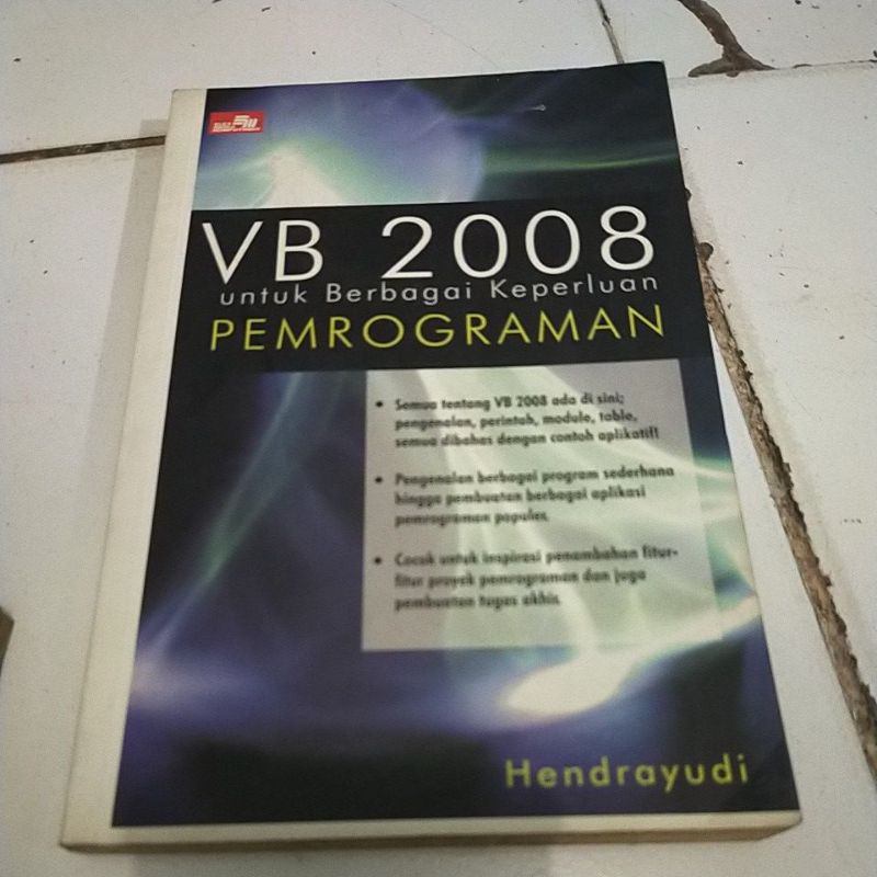 Jual ORIGINAL VB 2007 UNTUK BERBAGAI KEPERLUAN PEMROGRAMAN | Shopee Indonesia