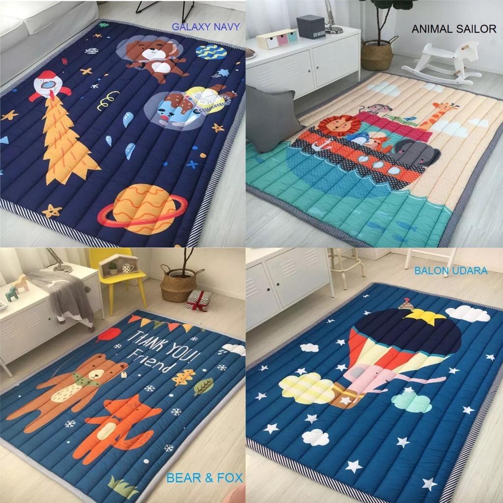 Jual PLAY MAT MATRAS ANAK DAN BAYI / PERLAK PLAYMAT KARPET BUSA TEBAL ...