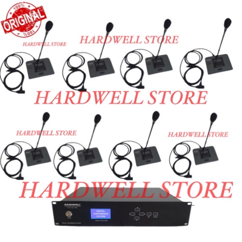 Jual Paket Mic Conference / Mic Rapat / Mic Podium Hardwell CCS 900 ...