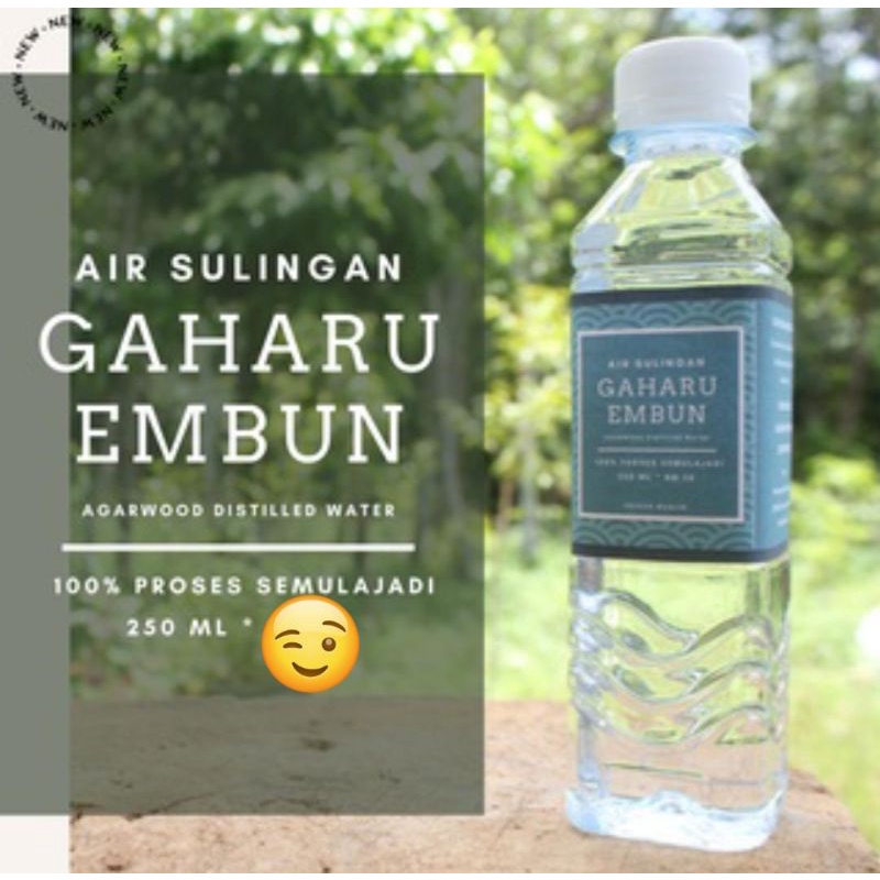 Jual AIR DESTILASI GAHARU / AIR SULINGAN KAYU GAHARU 250gr | Shopee ...