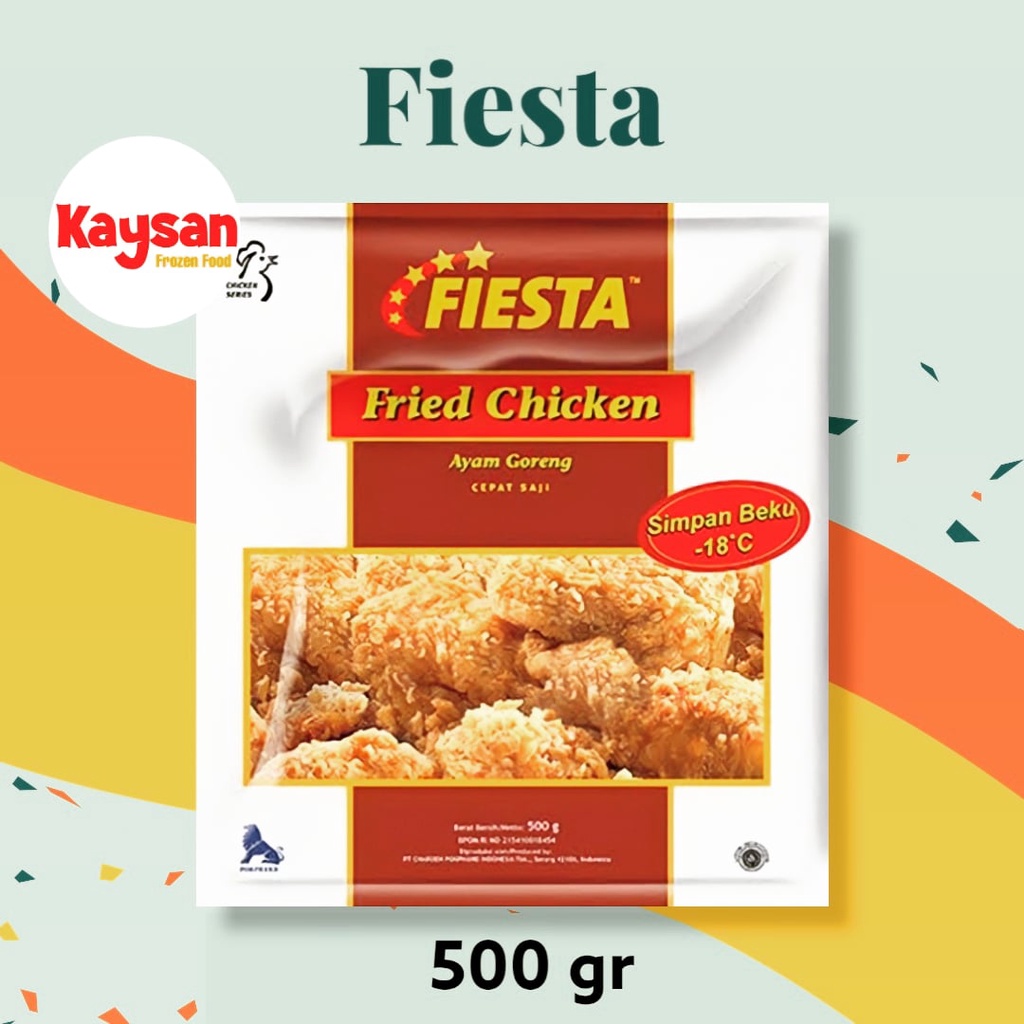Jual FIESTA FRIED CHICKEN 500 GRAM AYAM GORENG | Shopee Indonesia
