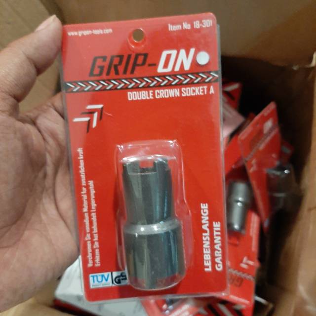 Jual Kunci mahkota/mur kopling/double crown socket type A GRIP-ON ...