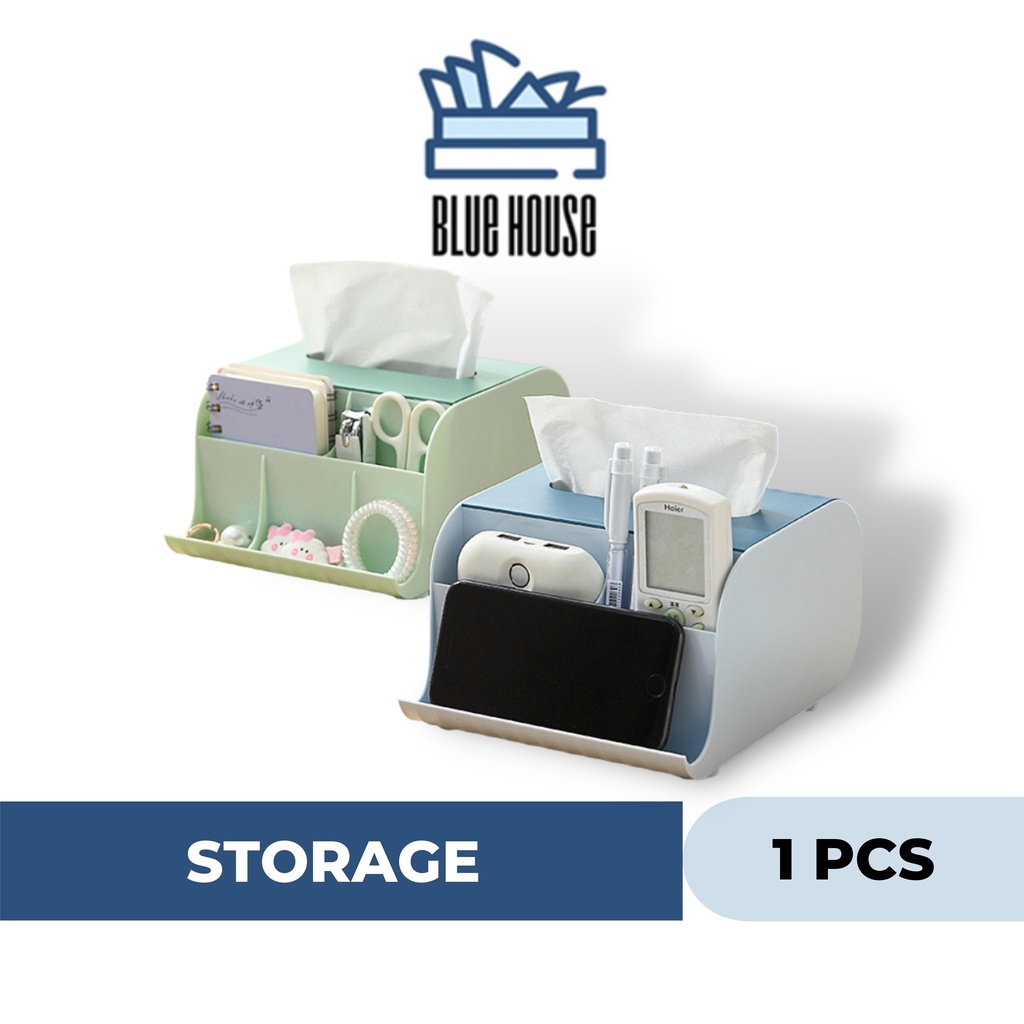 Jual Rak Kotak Tisu Tissue Organizer ATK Kosmetik Aksesoris Kapasitas ...