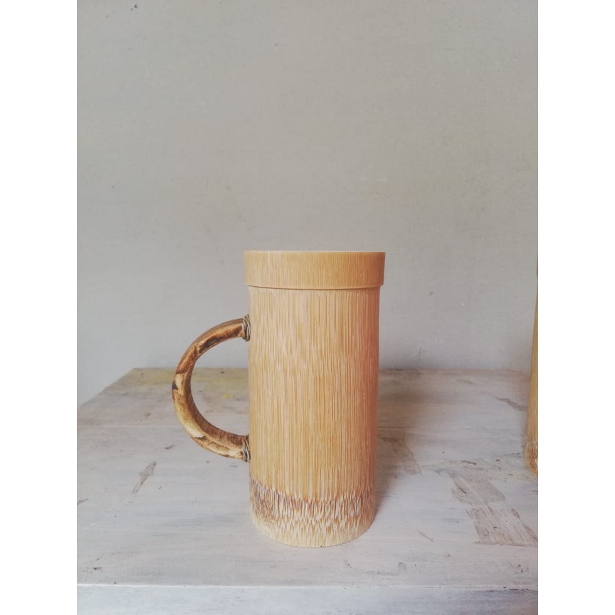 Jual Mug gelas bambu | Shopee Indonesia