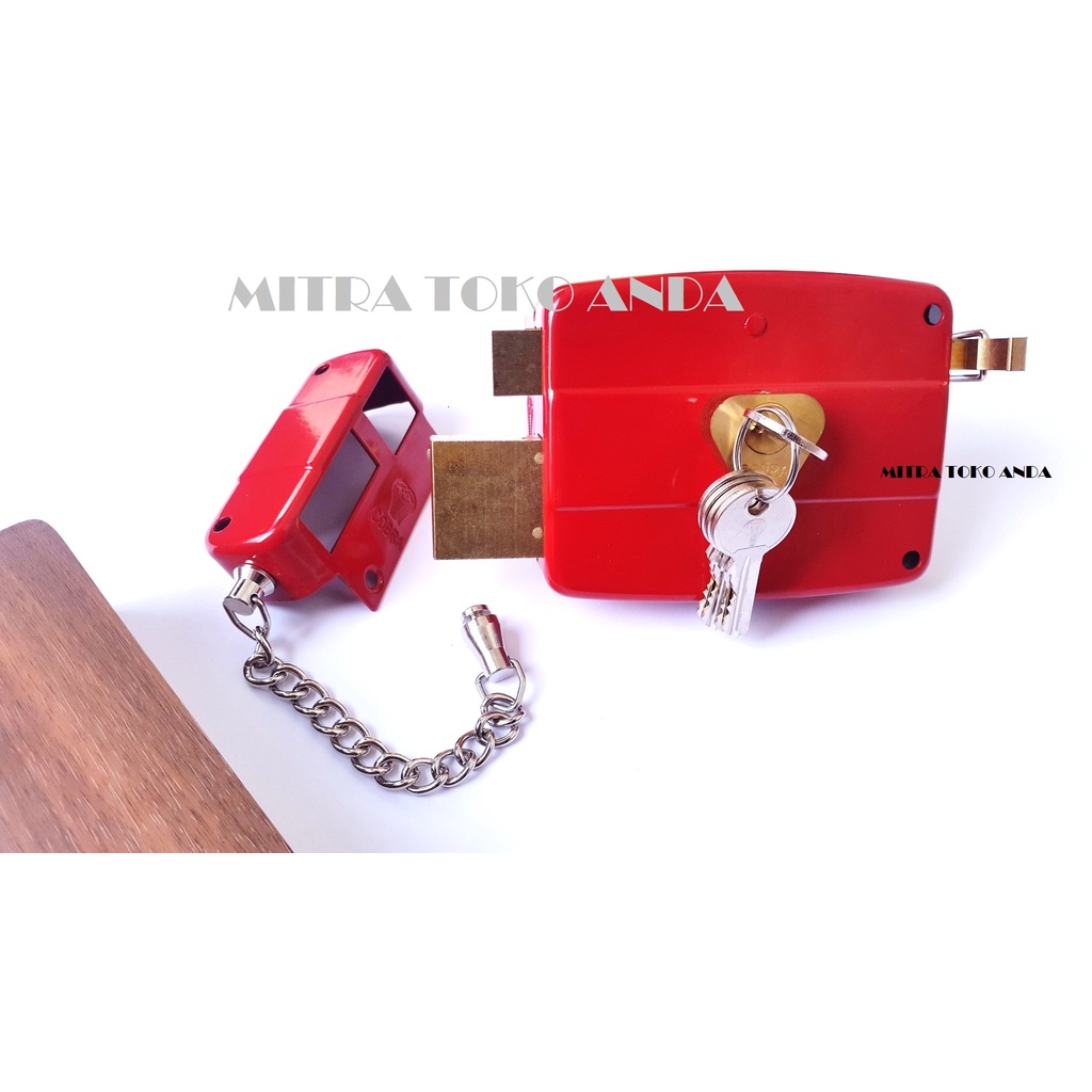 Jual Kunci pintu besi Grendel pengaman tambahan model rantai | Shopee ...
