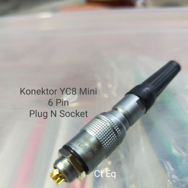 Jual Konektor YC8 mini 6 Pin plug n Socket | Shopee Indonesia
