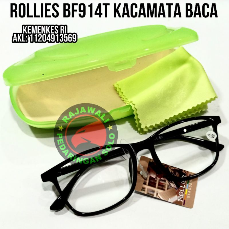 Jual KACAMATA BACA ROLLIES HIGH QUALITY KACAMATA + PLUS | Shopee Indonesia