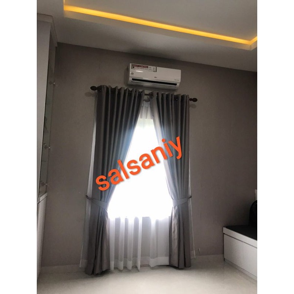 Jual gordyn,gorden black out 100% tidak tembus cahaya | Shopee Indonesia