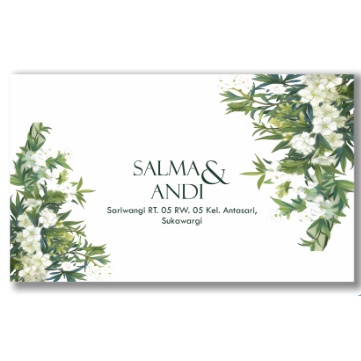 Jual Cetak Amplop Custom Nama Bunga Undangan / Kondangan | Shopee Indonesia