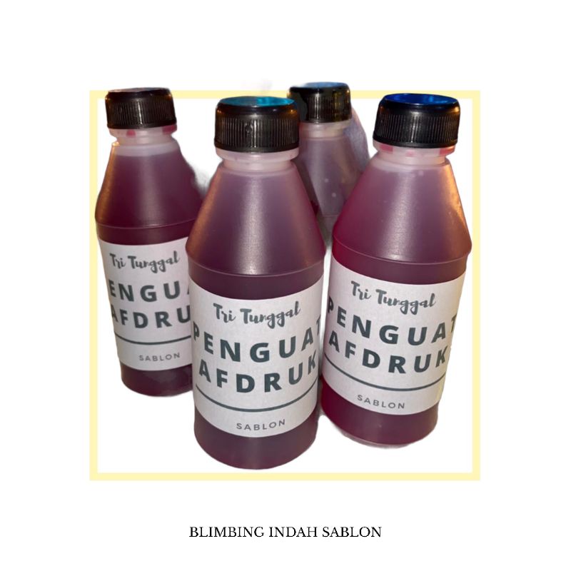 Jual Penguat Afdruk Sablon 100gr Memperkuat Afdrukan Manual DIY Harter ...