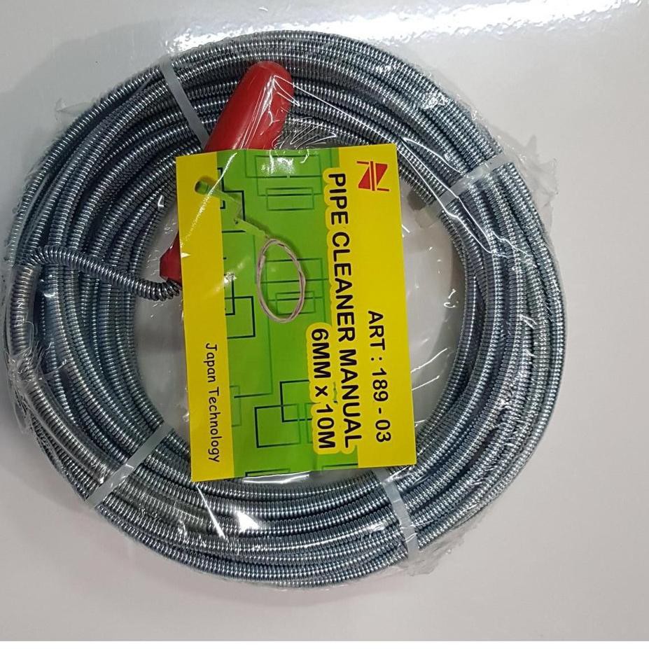 Jual Pipe Cleaner 10 M Alat Pembersih Pipa Tersumbat MANUAL NANKAI | Shopee Indonesia