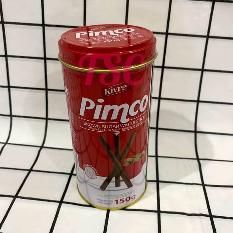 Jual Kivre Pimco Wafer Stick Gula Merah 150gr/Brown Sugar Wafer Stick ...