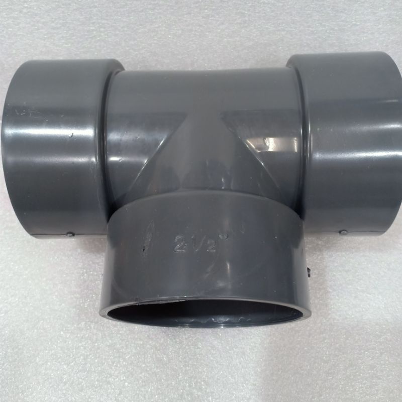 Jual Tee T 2 I/2" inch SOCKET Tee Fitting Pvc Sambungan Pipa Pvc Paralon Air | Shopee Indonesia