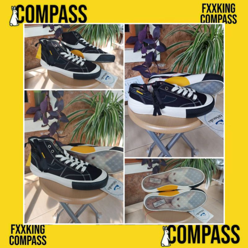 Jual Sepatu Compass Fr2 V1 V2 Low Hi Fxxking Rabbits Edisi Indonesia ...