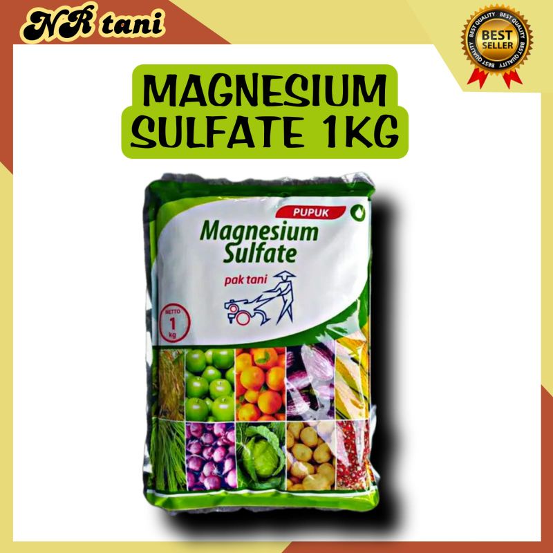 Jual PUPUK MAGNESIUM SULFATE PAK TANI 1 KG/ PUPUK BUAH DAN BUNGA PAK ...
