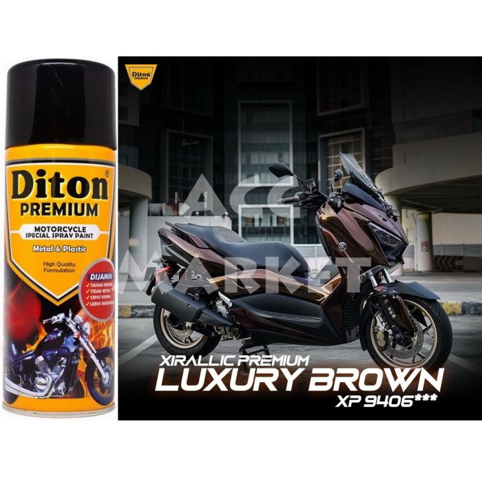 Jual Pilox Diton Premium Pilok Pylox Coklat Xirallic Luxury Brown 9406 ...