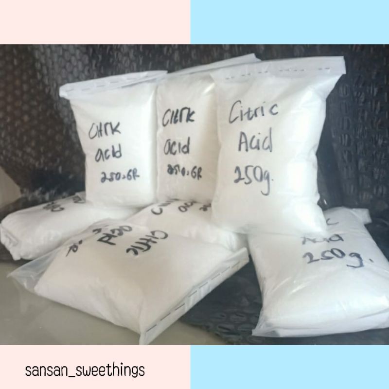 Jual citric acid / citrun / sitrun repack 250gr | Shopee Indonesia