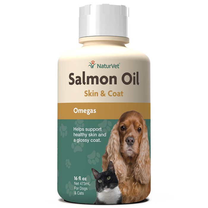 Jual NaturVet Salmon Oil - Dog Vitamin Minyak Ikan Hewan Anjing Kucing ...