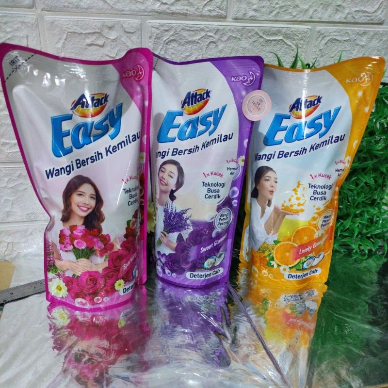 Jual Deterjen Attack Easy Deterjen Cair 750ml | Shopee Indonesia